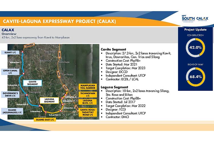 Transport/Traffic Management News: Completion of CALAX Sections on ...